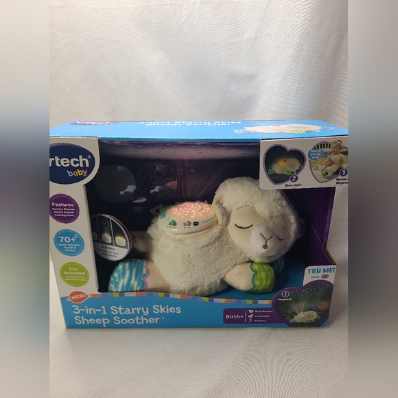 vtech | Toys | Vtech 3in Stary Skies Sheep Shooter Cry Activated Soft ...